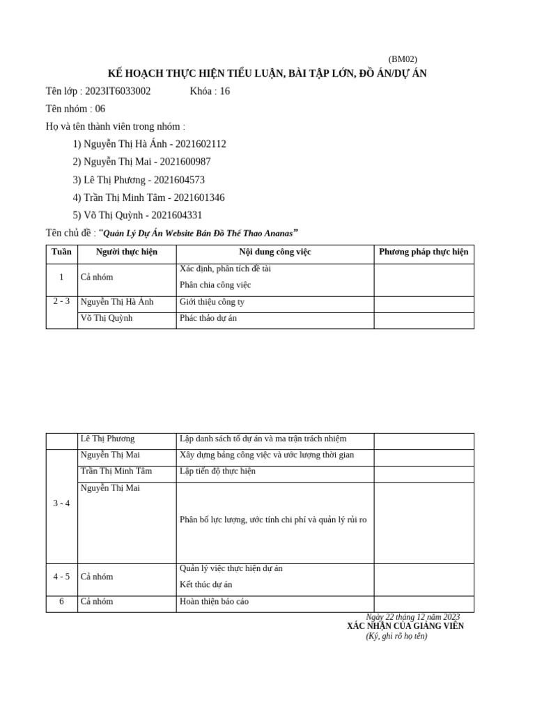 Nhom06 BM02 | PDF