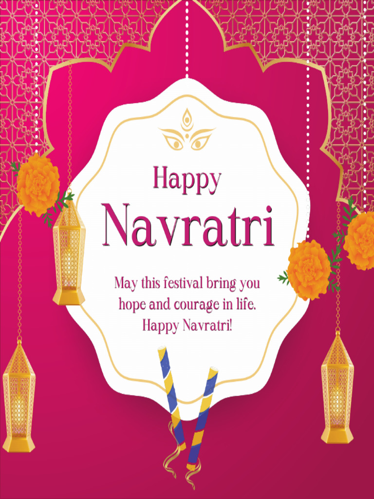 Navratri Card | PDF