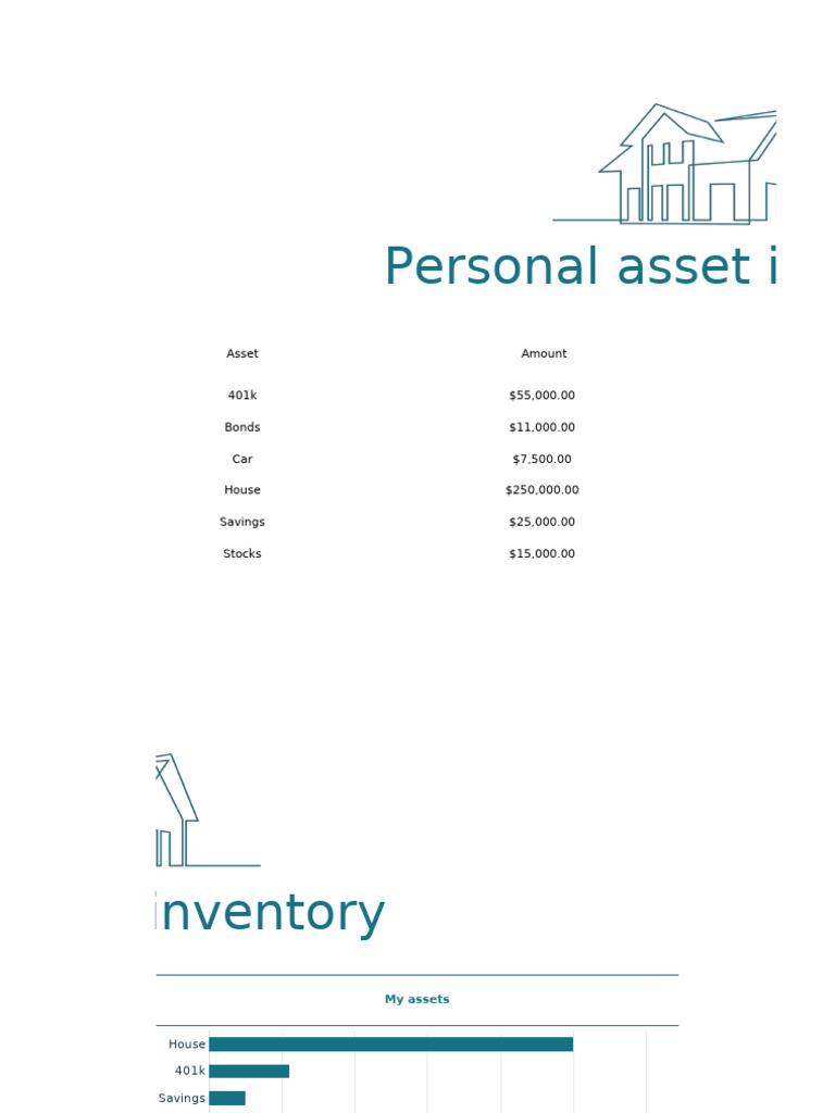 Personal Asset Inventory | PDF