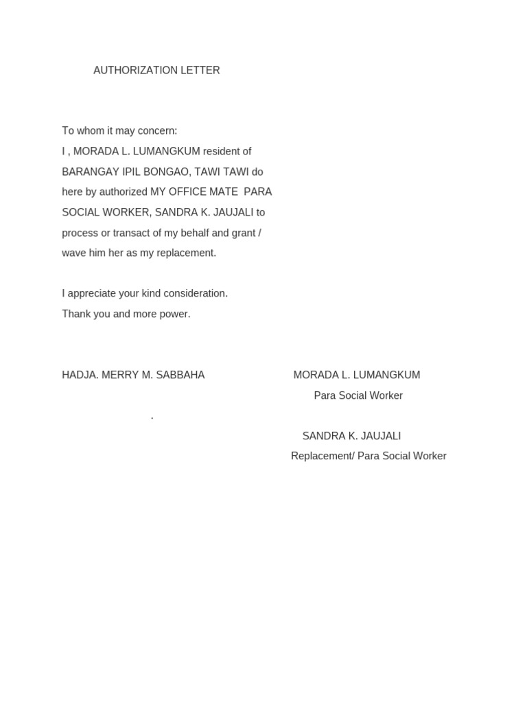 Application Letter Template 2 | PDF