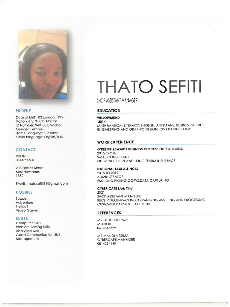 Thato | PDF