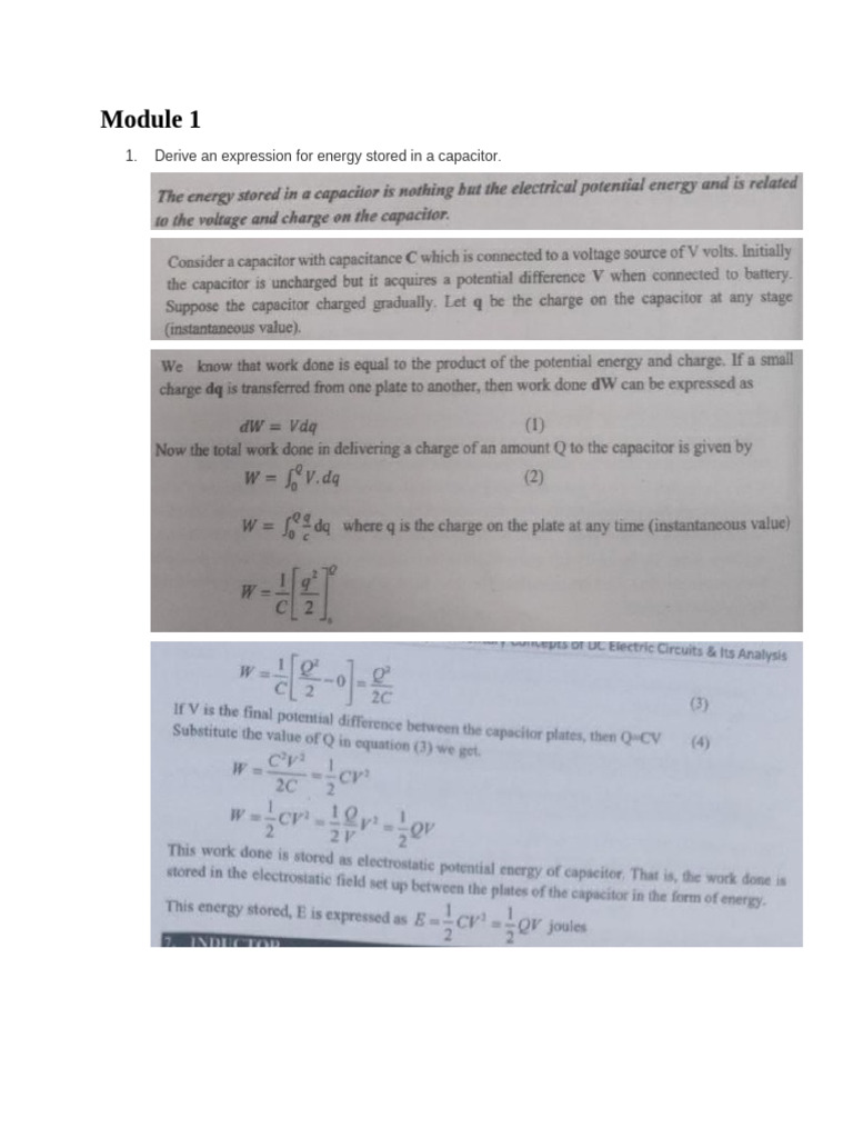 BEE module 1 Q&A | PDF