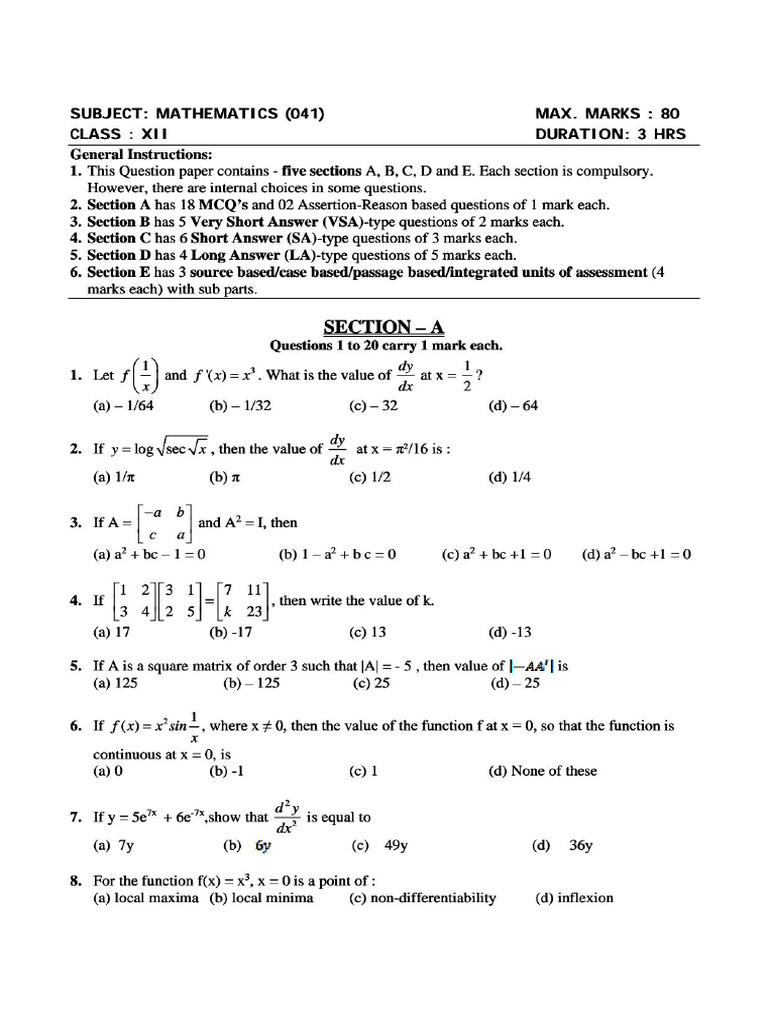 maths-class-xii-sample-paper-2025-qp (1) | PDF