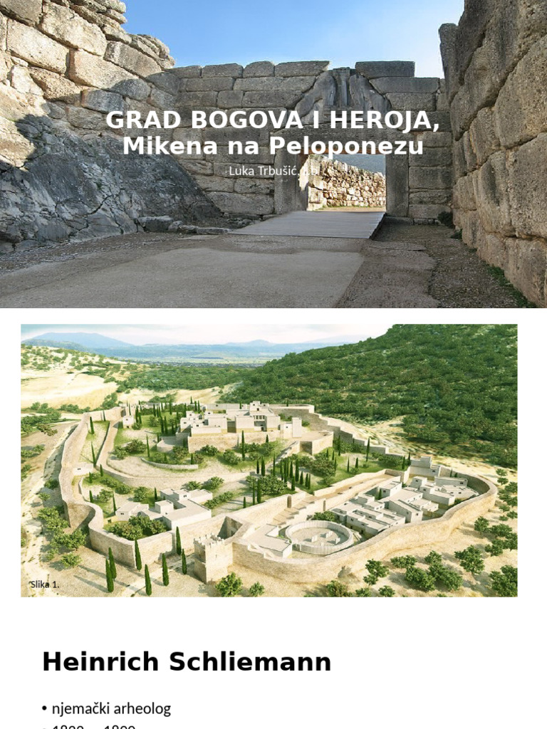 GRAD BOGOVA I HEROJA, Mikena Na Peloponezu | PDF