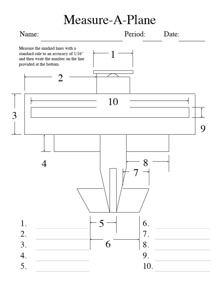 Measure A Plane | PDF