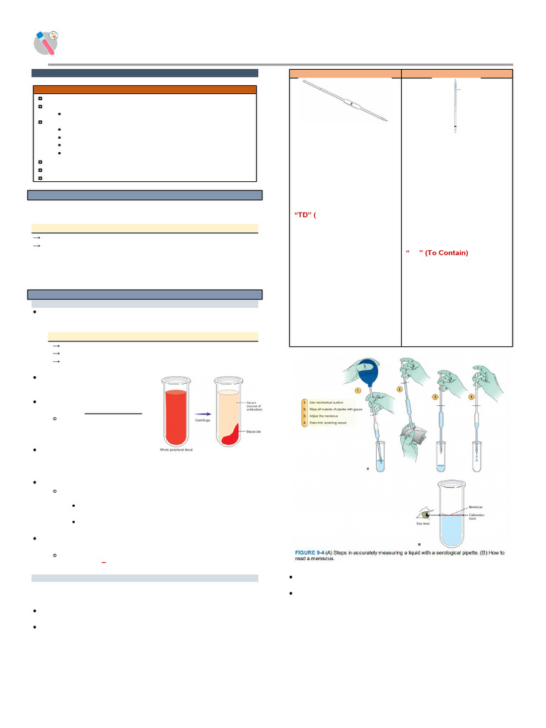 Serological Testing Principles Guide | PDF | Sensitivity And ...