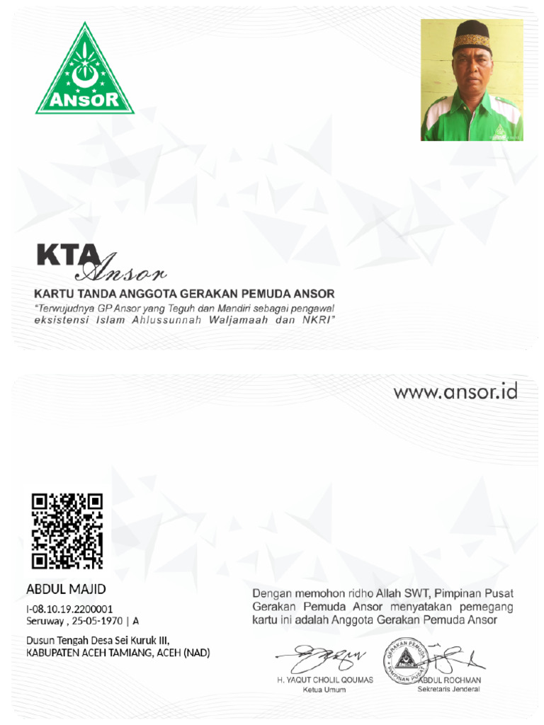 KTA Abdul Majid | PDF