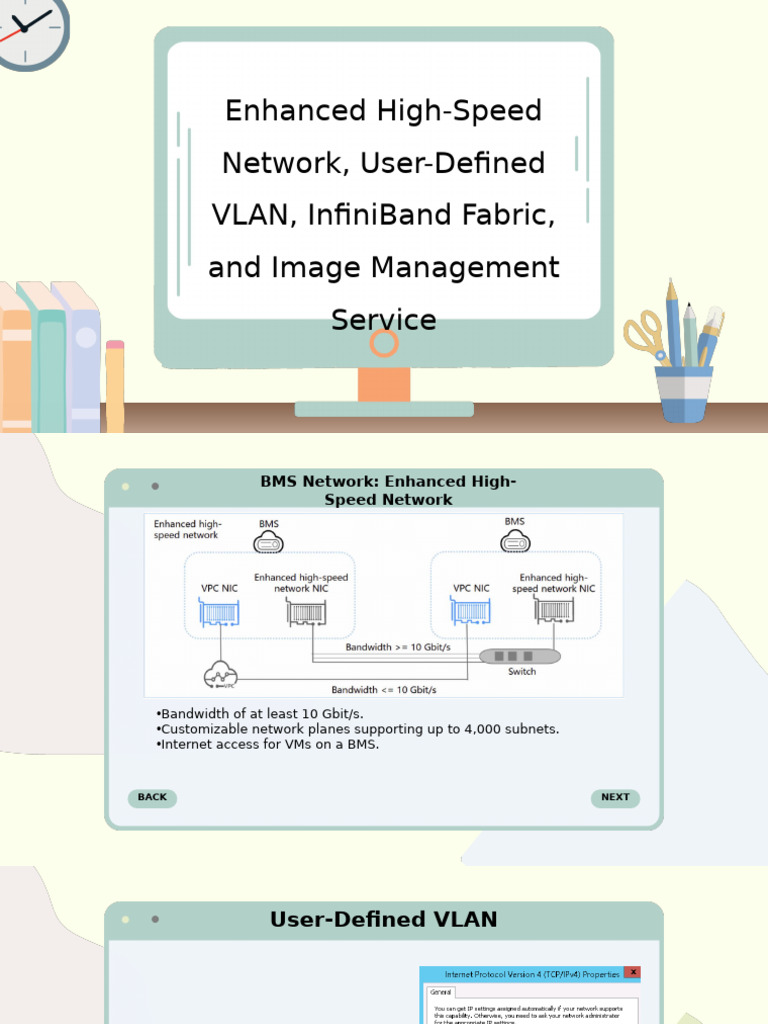 Compute-CLoud-Services - Enhanced High-Speed Network, User-Defined VLAN, InfiniBand Fabric, and ...