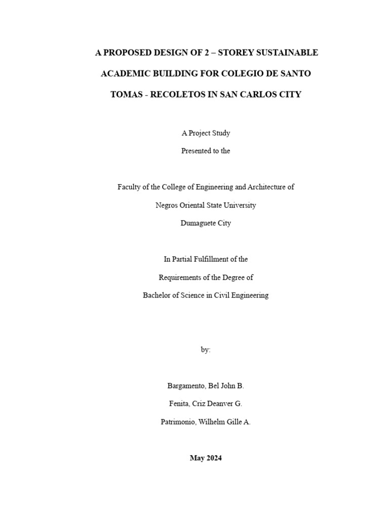 Sustainable Academic Building Design | PDF | Photovoltaics ...