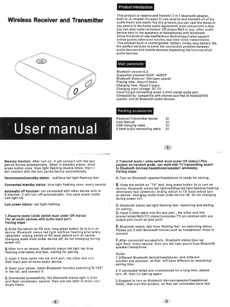Wireless 2 in 1 | PDF