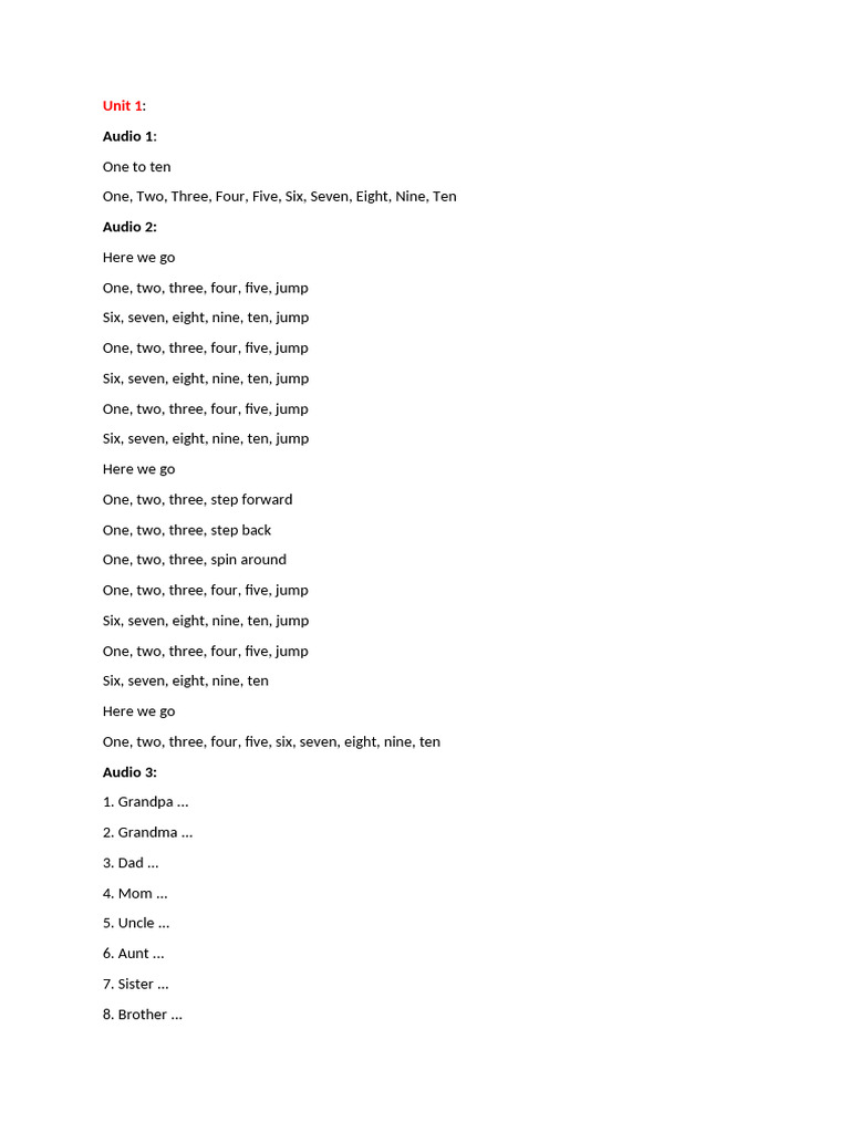 Transcrip Audio Speak It Out | PDF