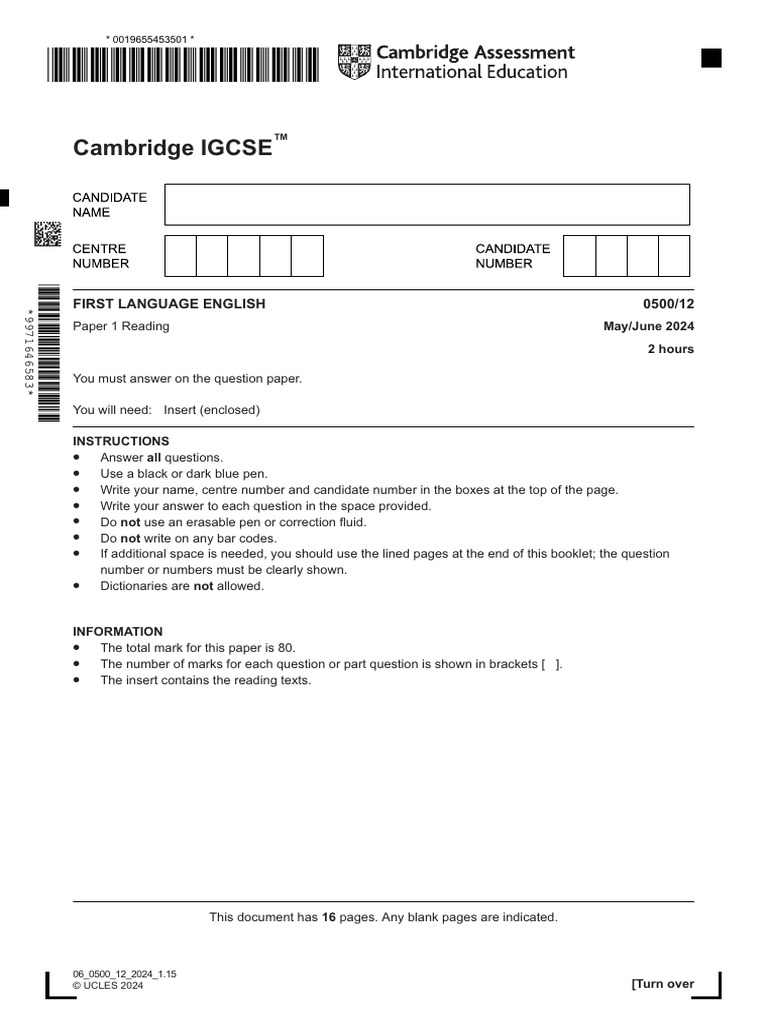 ENG Past Papers Merged | PDF
