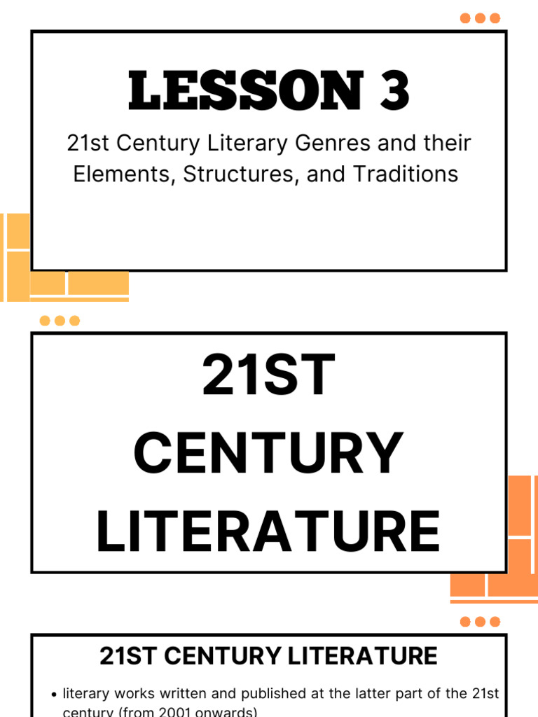 21ST-Q2.pdf-Lesson-34 | PDF | Poetry | Genre