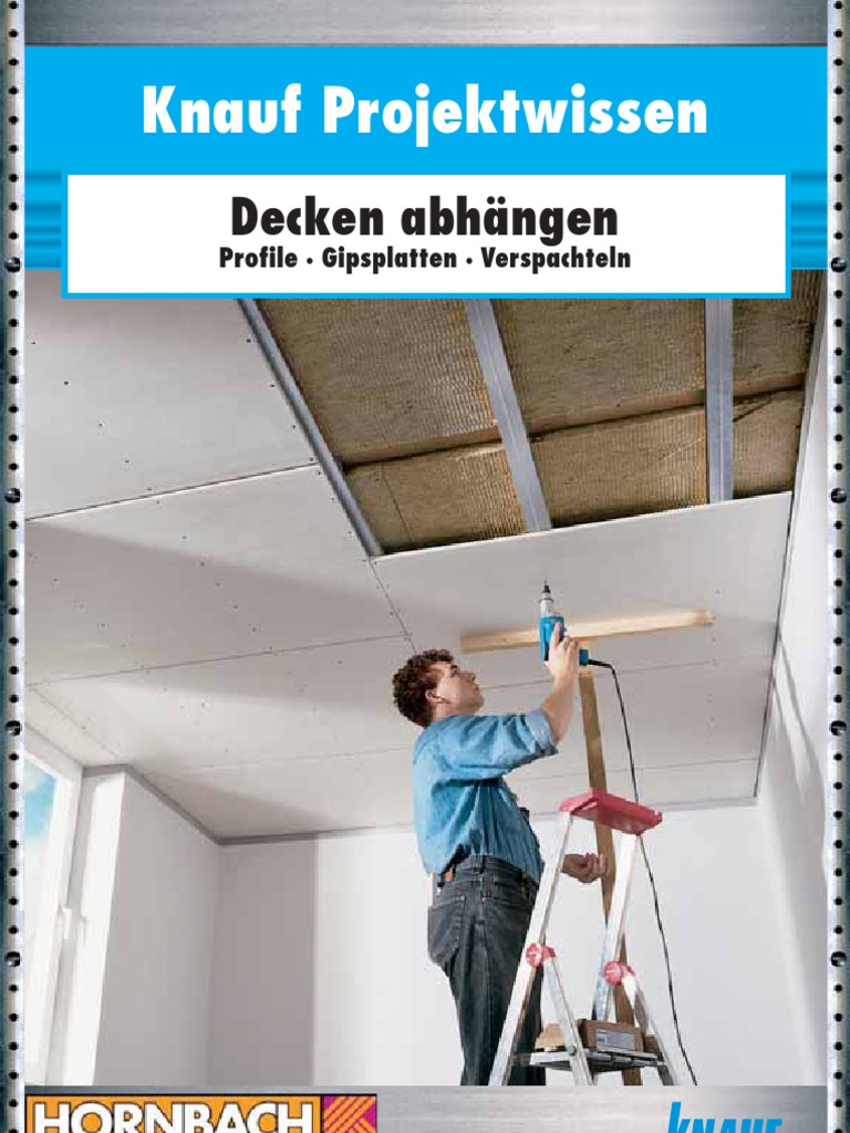 Rigips Knauf Decke Abhaengen