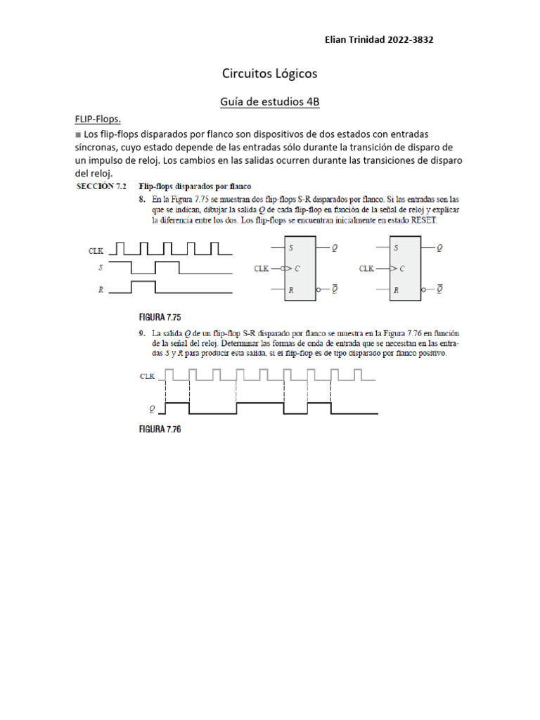 Guía 4b - Circuito logico | PDF