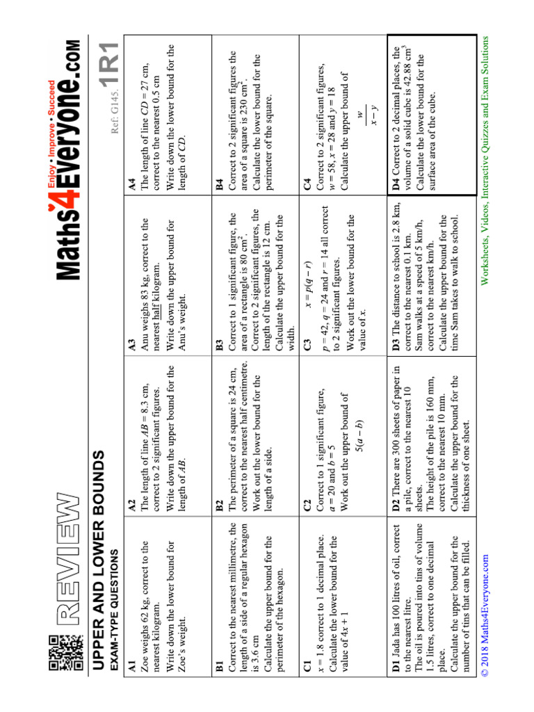 Ub & LB | PDF