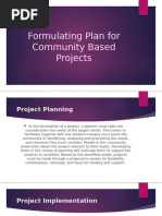 Format For Community Project Proposal | PDF
