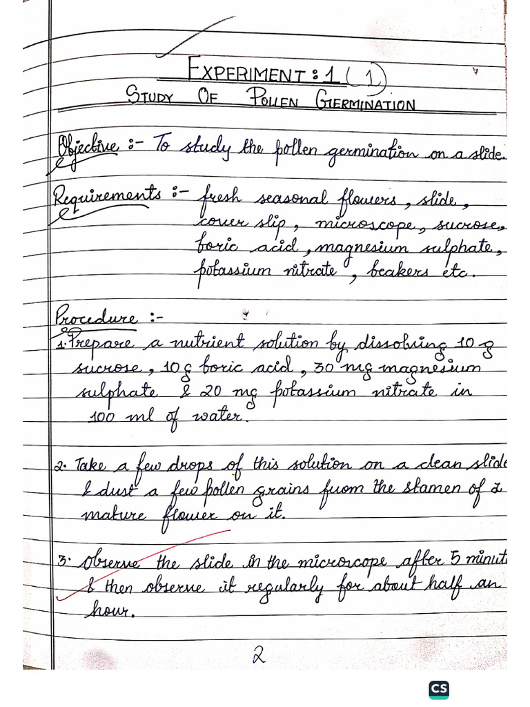 Core Experiments - Grade 12 | PDF