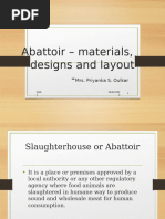 Modern Slaughter House Layout | PDF | Slaughterhouse | Animal Slaughter