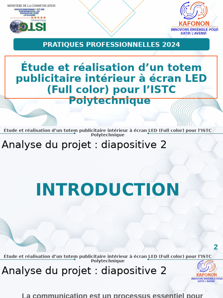 Étude Et Réalisation D'un Totem Publicitaire Intérieur À-1 | PDF | Technique d'affichage | Biens ...