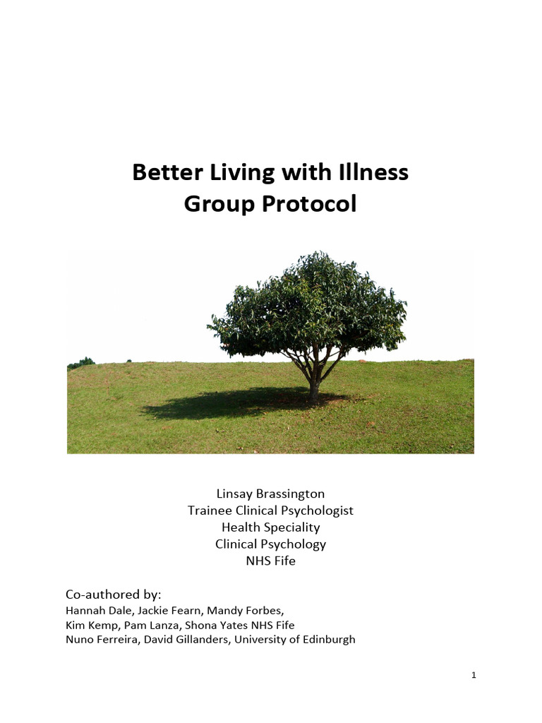 BLI Group Protocol Final | PDF | Suffering | Thought