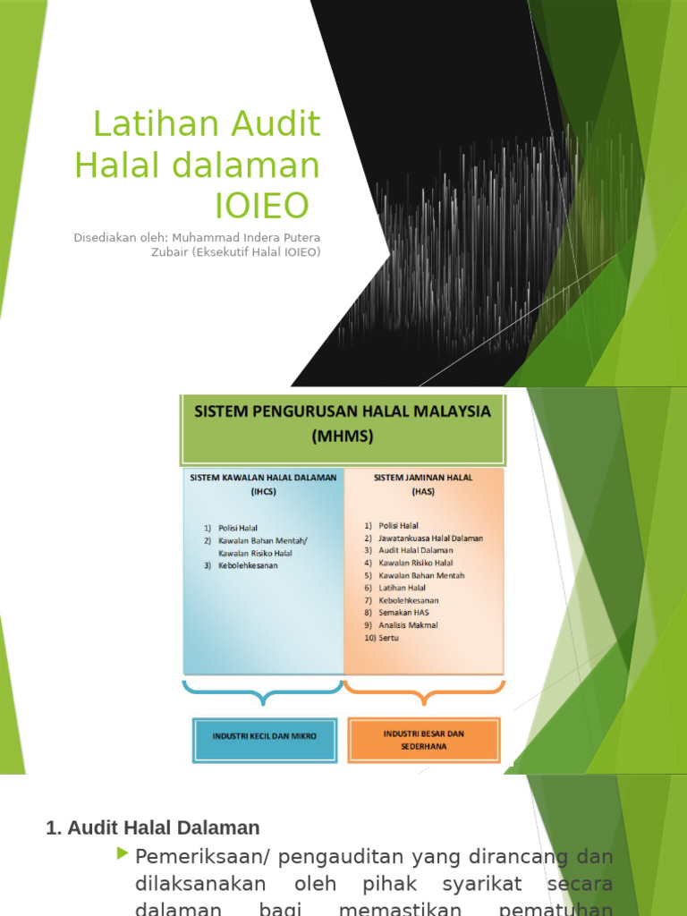 Audit Halal Slide | PDF
