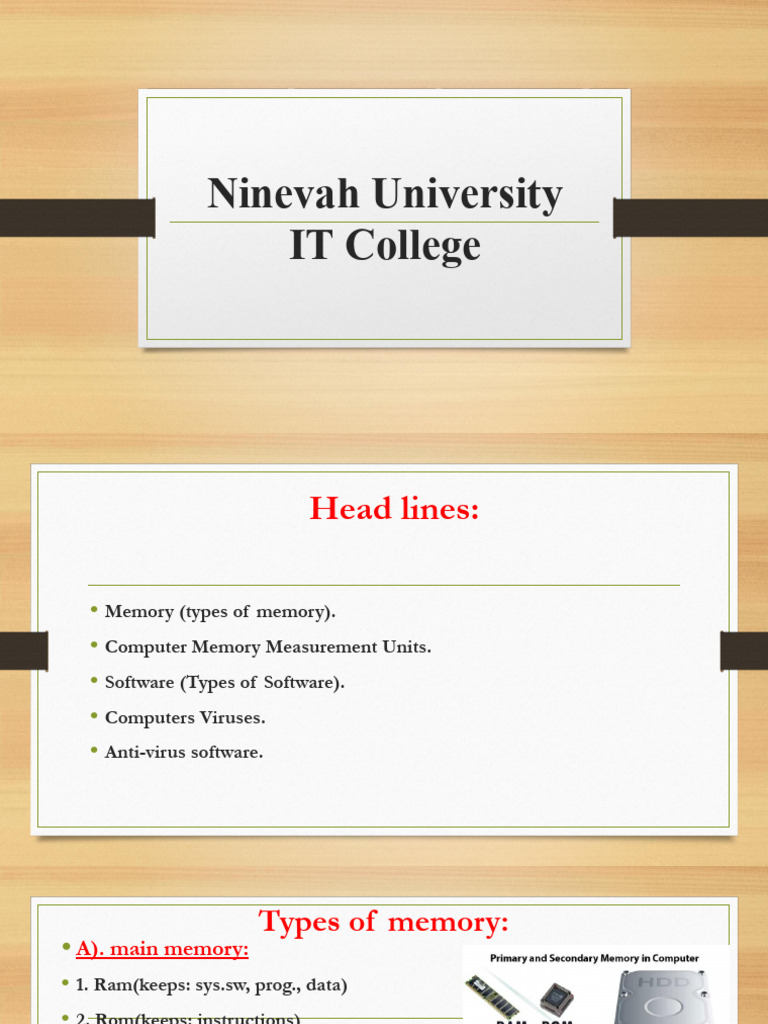 Lec2 Comp - Skills | PDF | Random Access Memory | Computer Virus