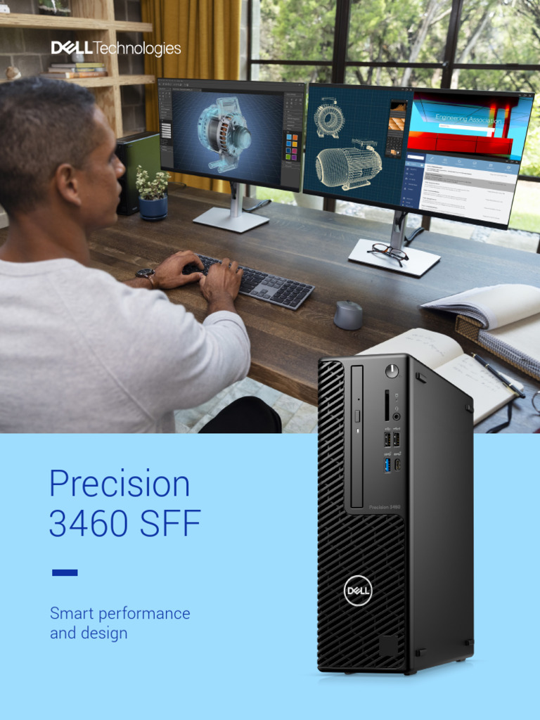 Precision 3460 SFF Spec Sheet | PDF | Usb | Solid State Drive
