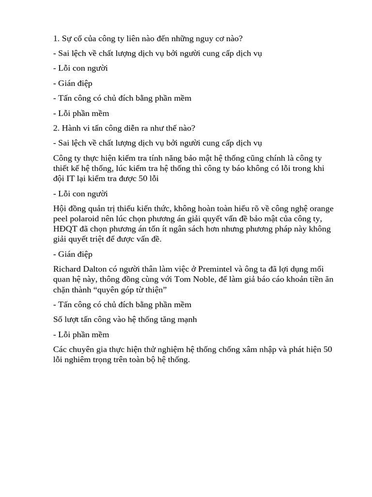 false assurance | PDF