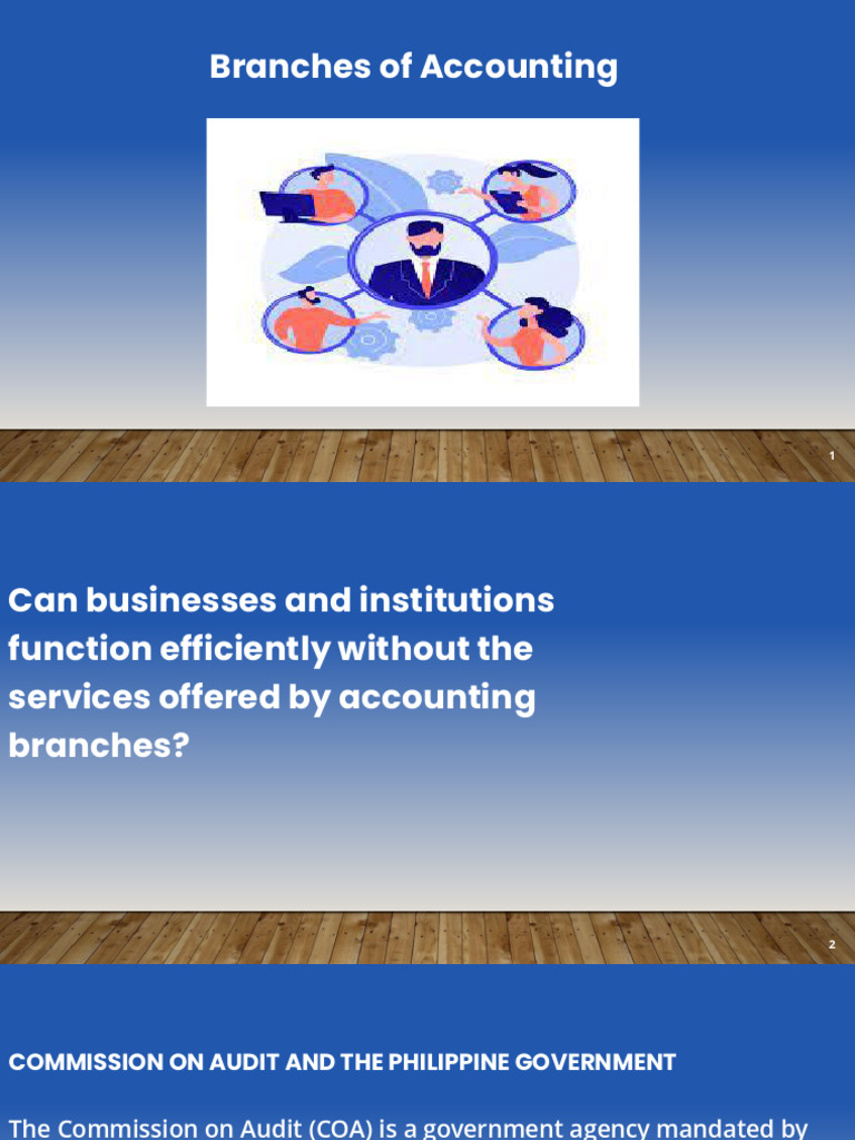 LESSON 2 FABM1 Branches of Accounting | PDF | Taxes | Audit