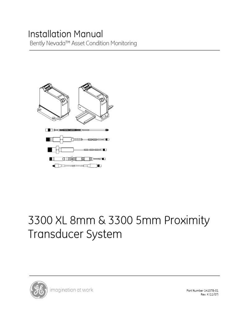 3300 Proximitor - Installation Manual | PDF | Electricity | Electronics