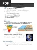 Grade 3 Earth Layers Worksheet | PDF | Social Science | Young Adult