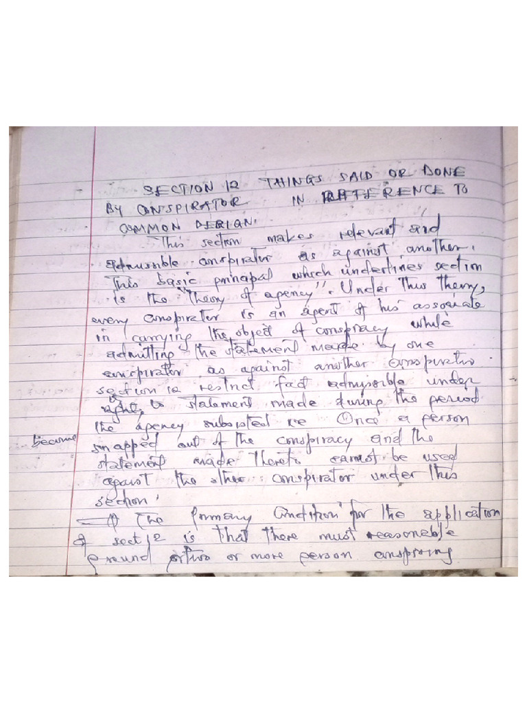 Evidence Section 12 To 15 | PDF