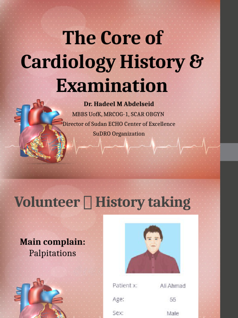 The Core of Cardiology History & Examination | PDF | Heart | Clinical ...