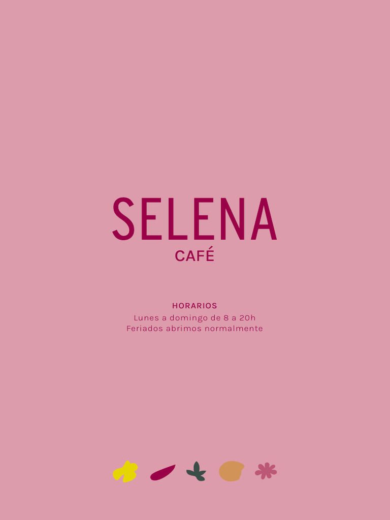 SELENACafé MenúNuevo | PDF | Alimentos