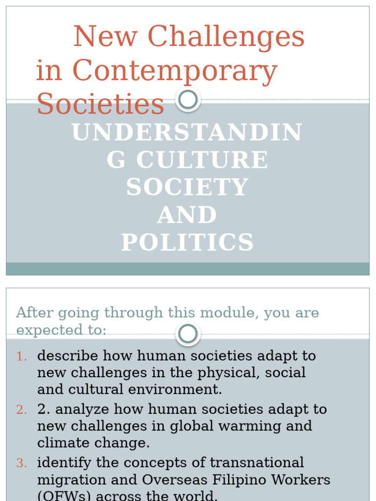Adapting to Global Challenges | PDF | Climate Change | Climate Change ...