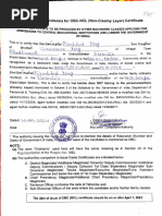 Letter To SDO For OBC Format | PDF | Career & Growth