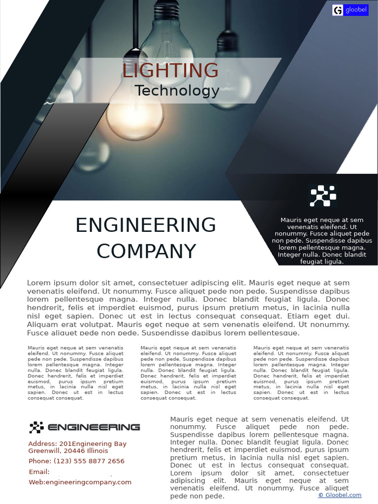 Engineering Company Profile Template Word 1 | PDF