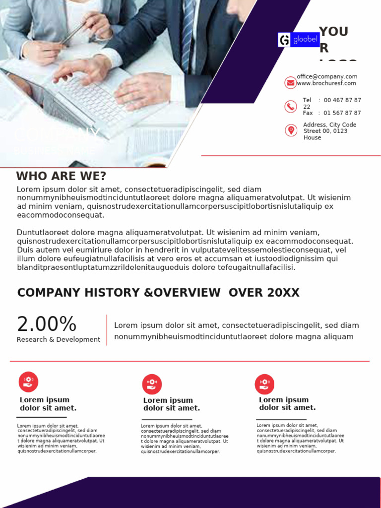 Company Profile Template Word 1 | PDF