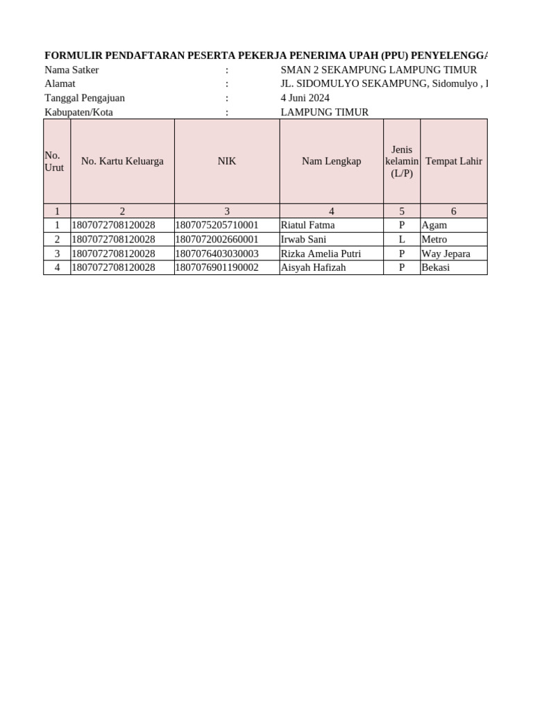 Formulir_Peserta_PPU_2024[1] | PDF