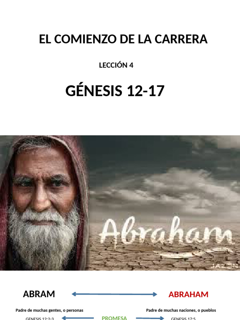 GENESIS 12-13-14 | PDF | Abrahán | Libro del Génesis