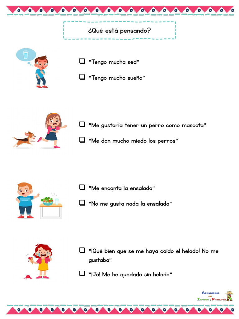 Inferencias Que Esta Pensando | PDF