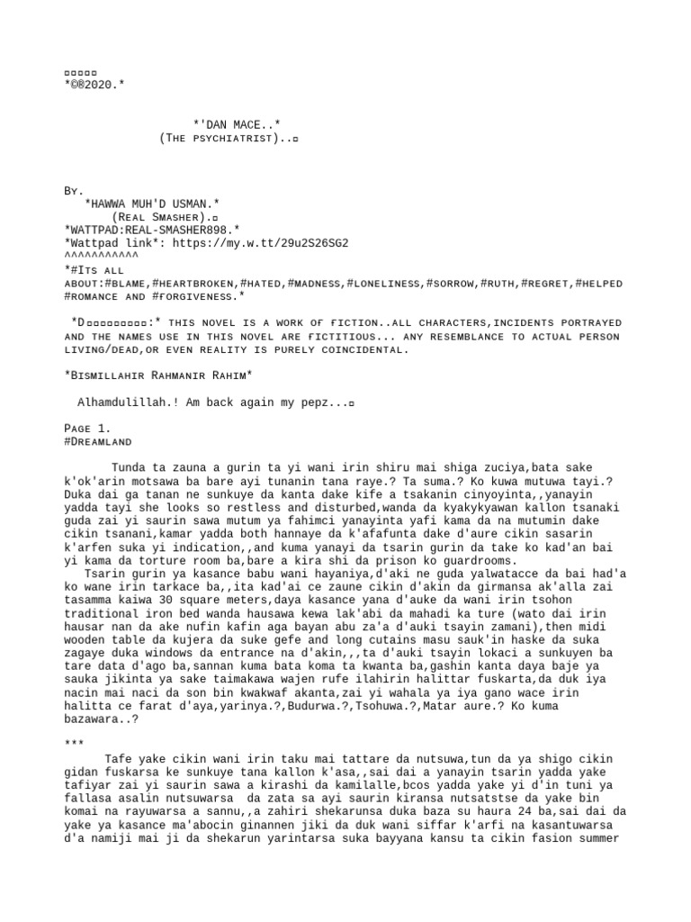 'Dan Mace Completed.-1 | PDF