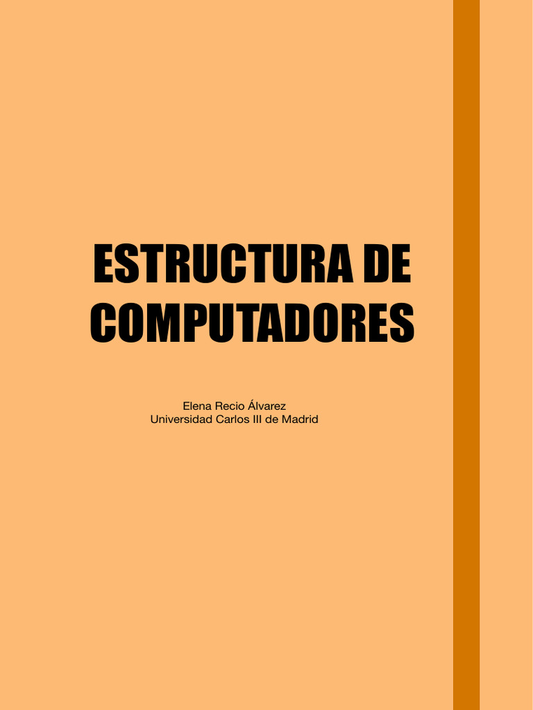 Estructura de Computadores | PDF | Poco | Almacenamiento de datos de la computadora