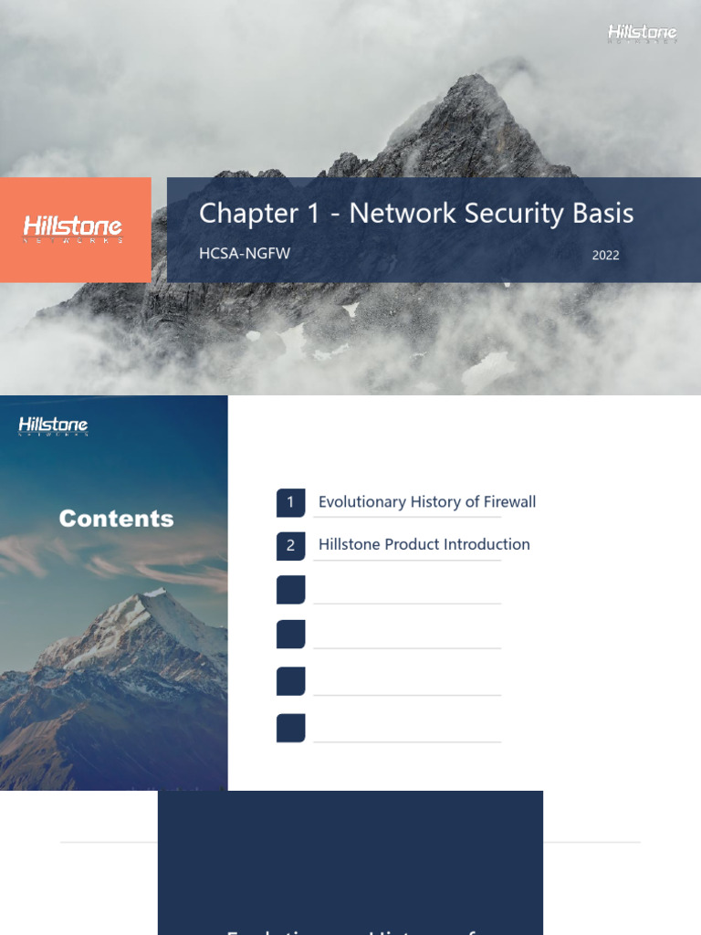 Chapter 1 - Network Security Basis | PDF | Firewall (Computing) | Internet Protocols