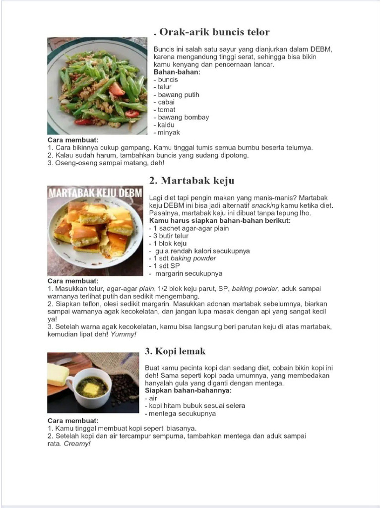 Resep | PDF