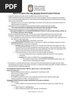 Willits Accellerated Achilles Rehab | PDF | Physical Therapy ...