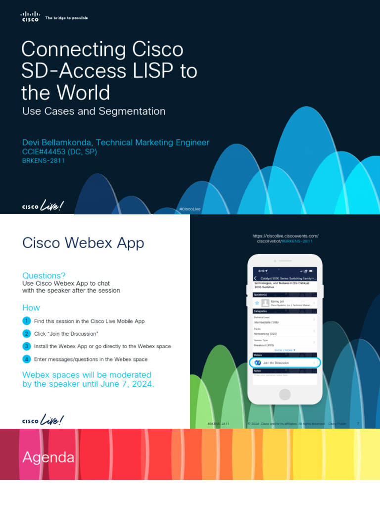 Connecting Cisco SD-Access LISP Use Cases | PDF | Computer Network ...