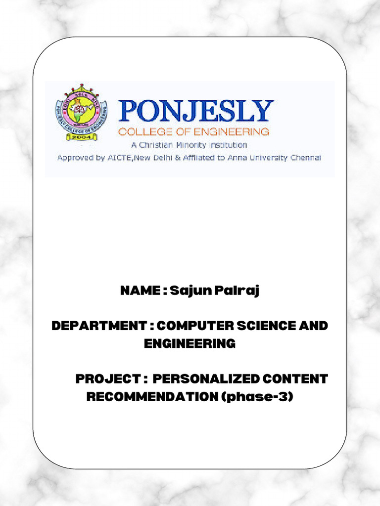 Phase-3 project | PDF | Html | Computer File