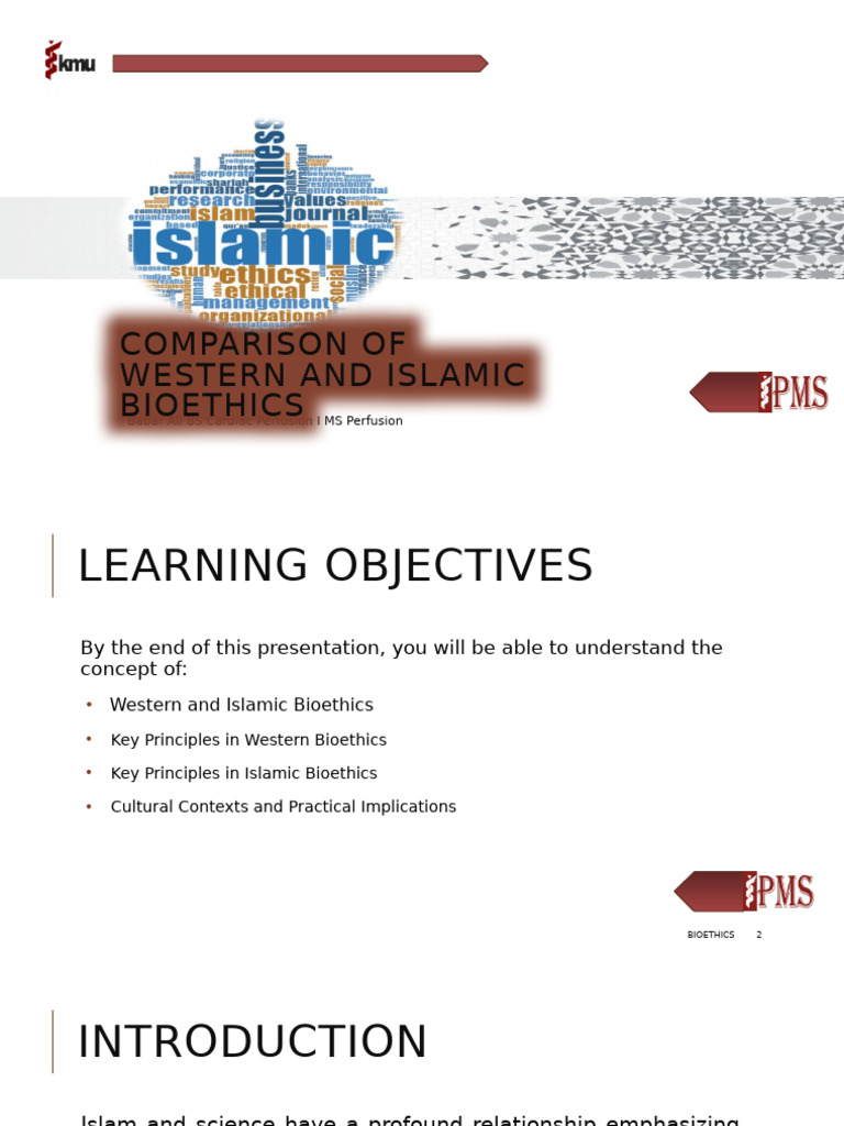 Comparison of Western and Islamic Bioethics | PDF | Bioethics | In ...